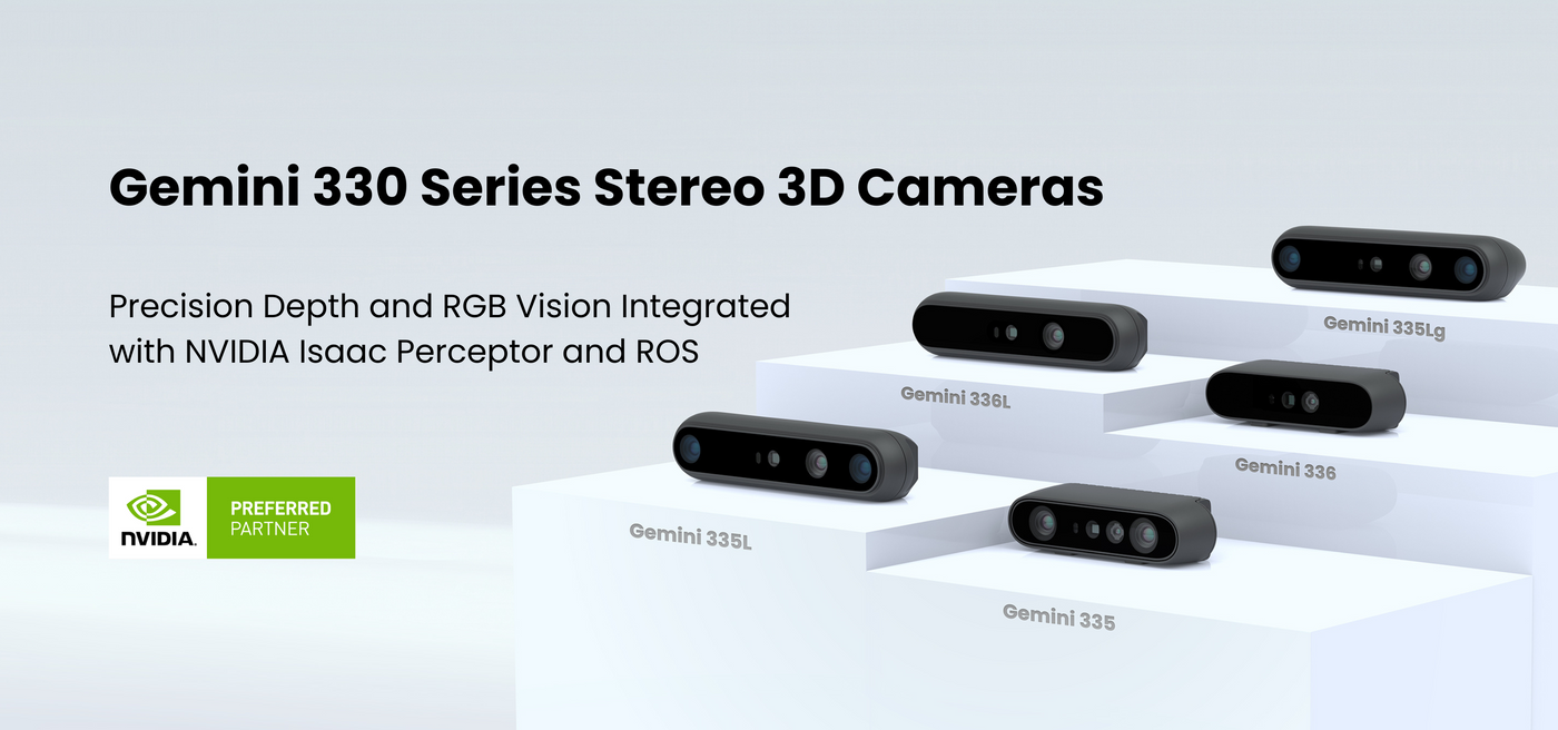 Gemini 330 Stereo Depth Cameras – Orbbec